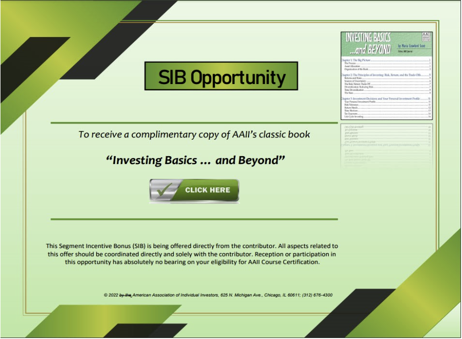 AAII: How To Navigate And Complete A VES Class